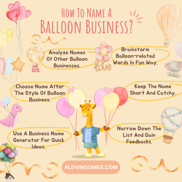 370+ Balloon Business Names Ideas [Catchy, Fun, Quirky] - Aldvin Gomes